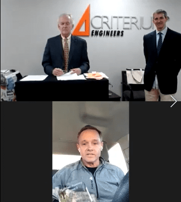 Kyle Hardy Receives Engineering Award for Distinguished Service