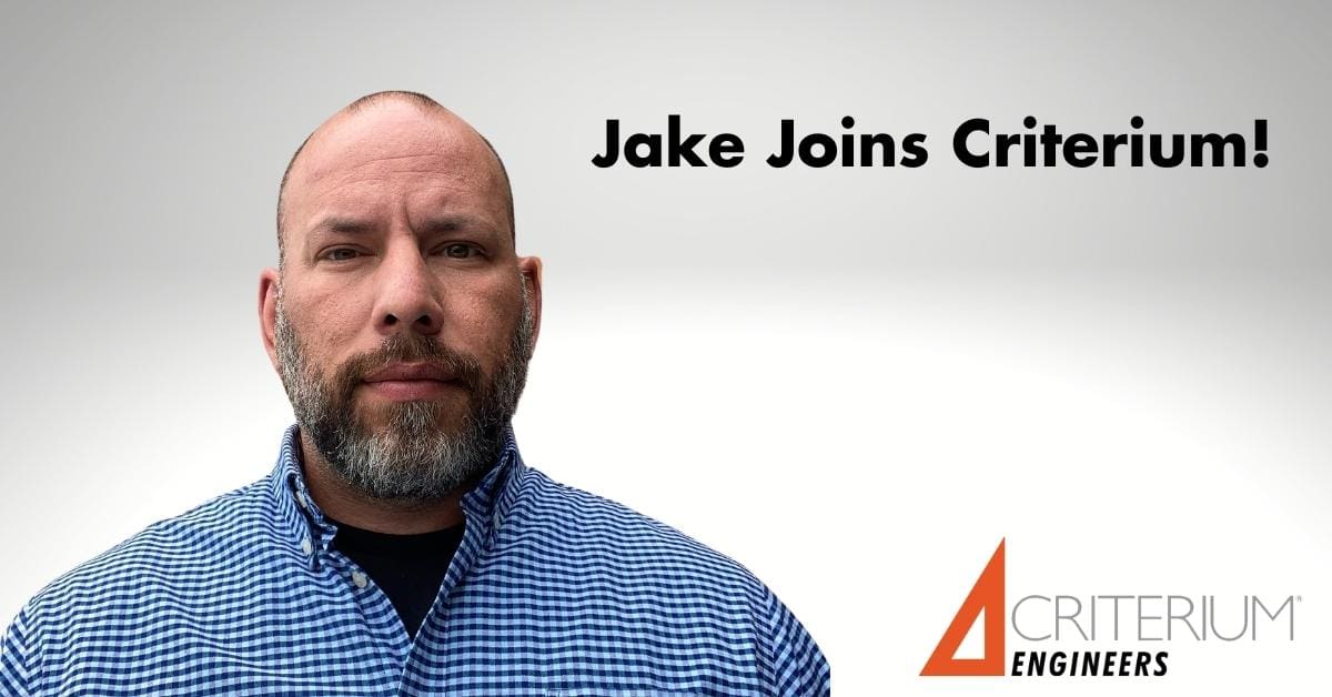 Jake Corley Joins Criterium - Criterium Engineers