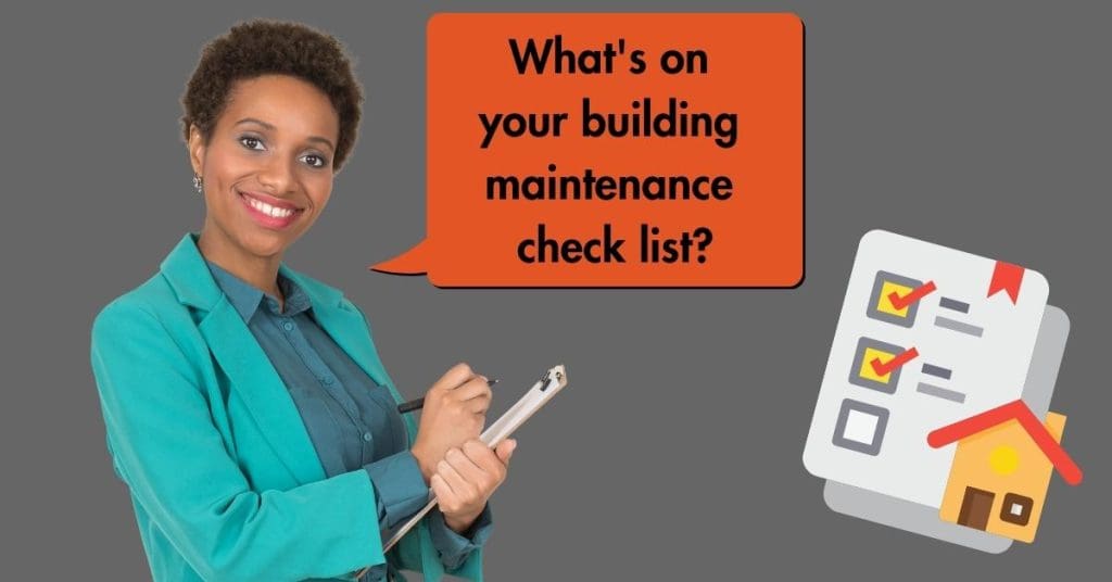 Building Maintenance Check List - Criterium-Cromer Engineers